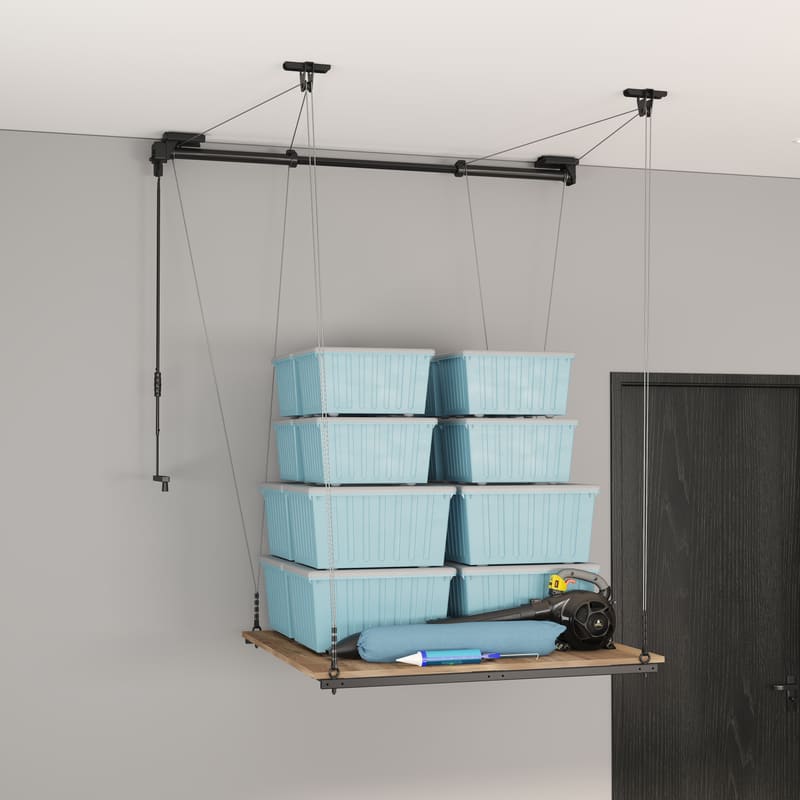 GL2FB 4x4 FT Lift Frame Garage Lifting Storage Rack