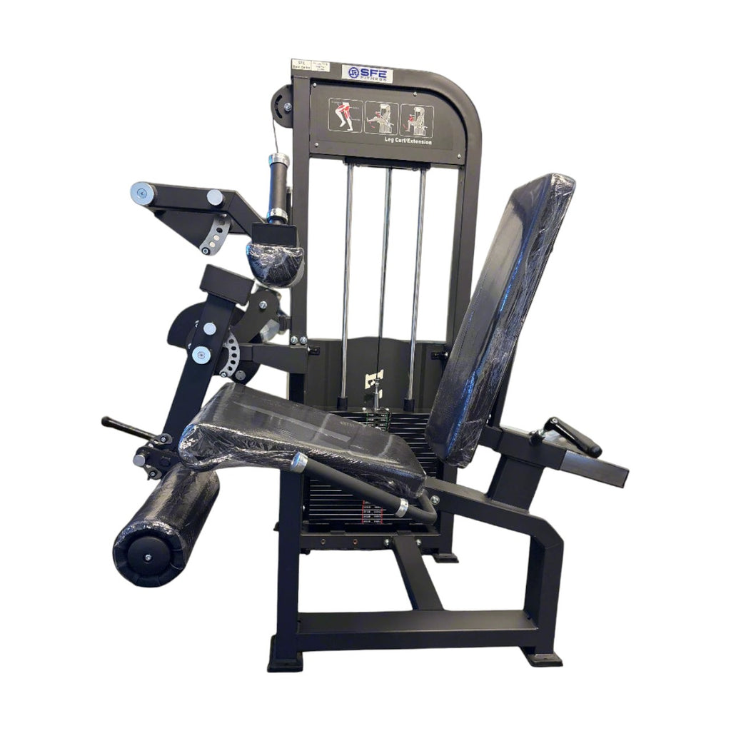 Selectorized Seated Leg Extension & Leg Curl Machine w/ 250lb Weight S